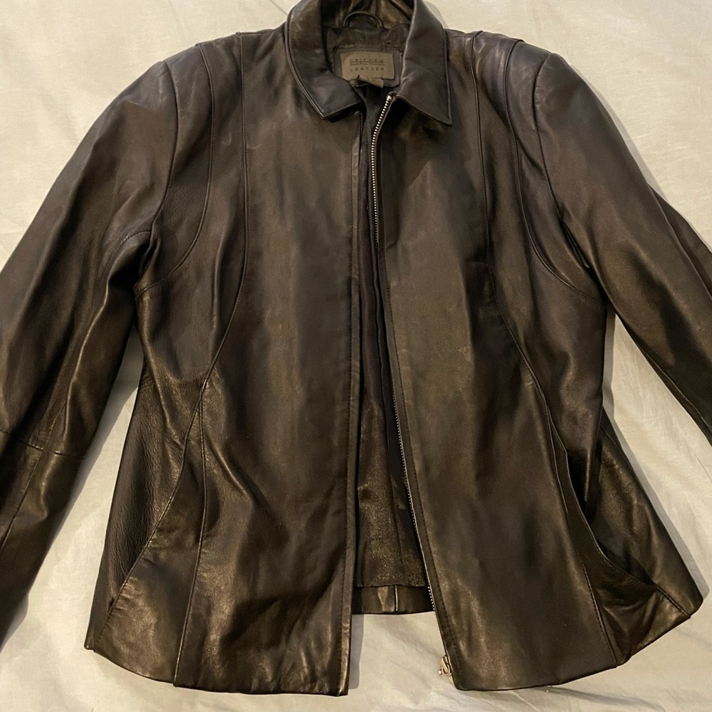 John Paul Richard Leather Jacket - Gem